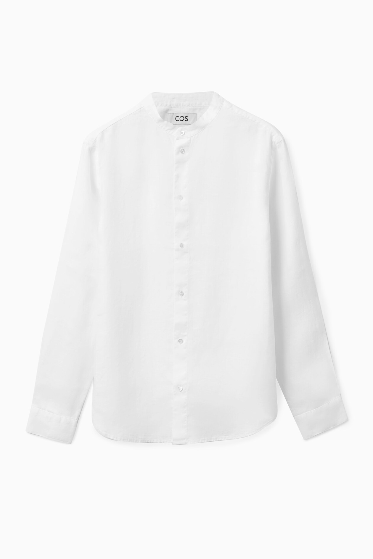 Regular fit Hemp Shirt WHITE Men COS AU regular-fit-hemp-shirt-white-men-cos-au